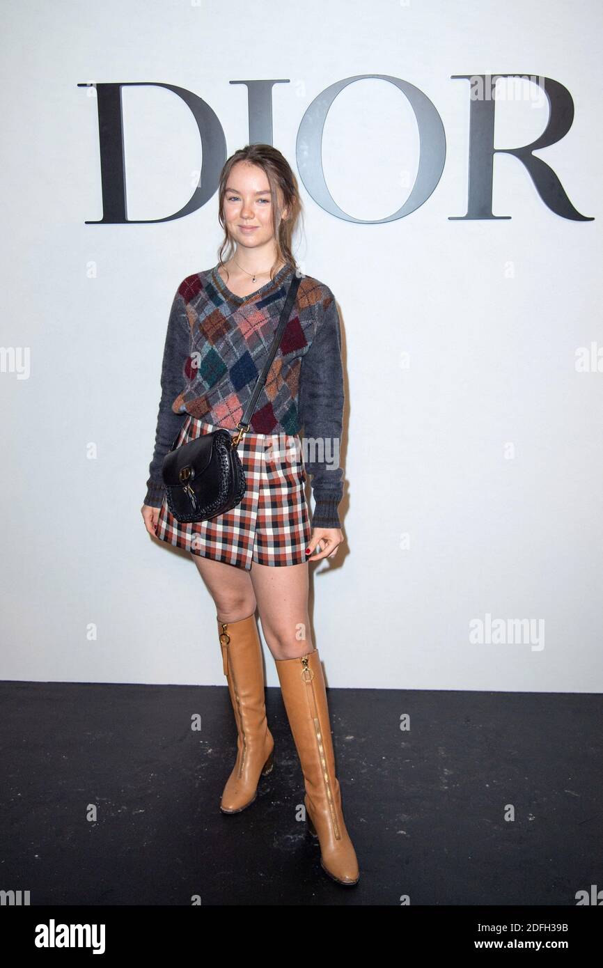 Princess Alexandra of Hanover attending the Christian Dior Womenswear ...