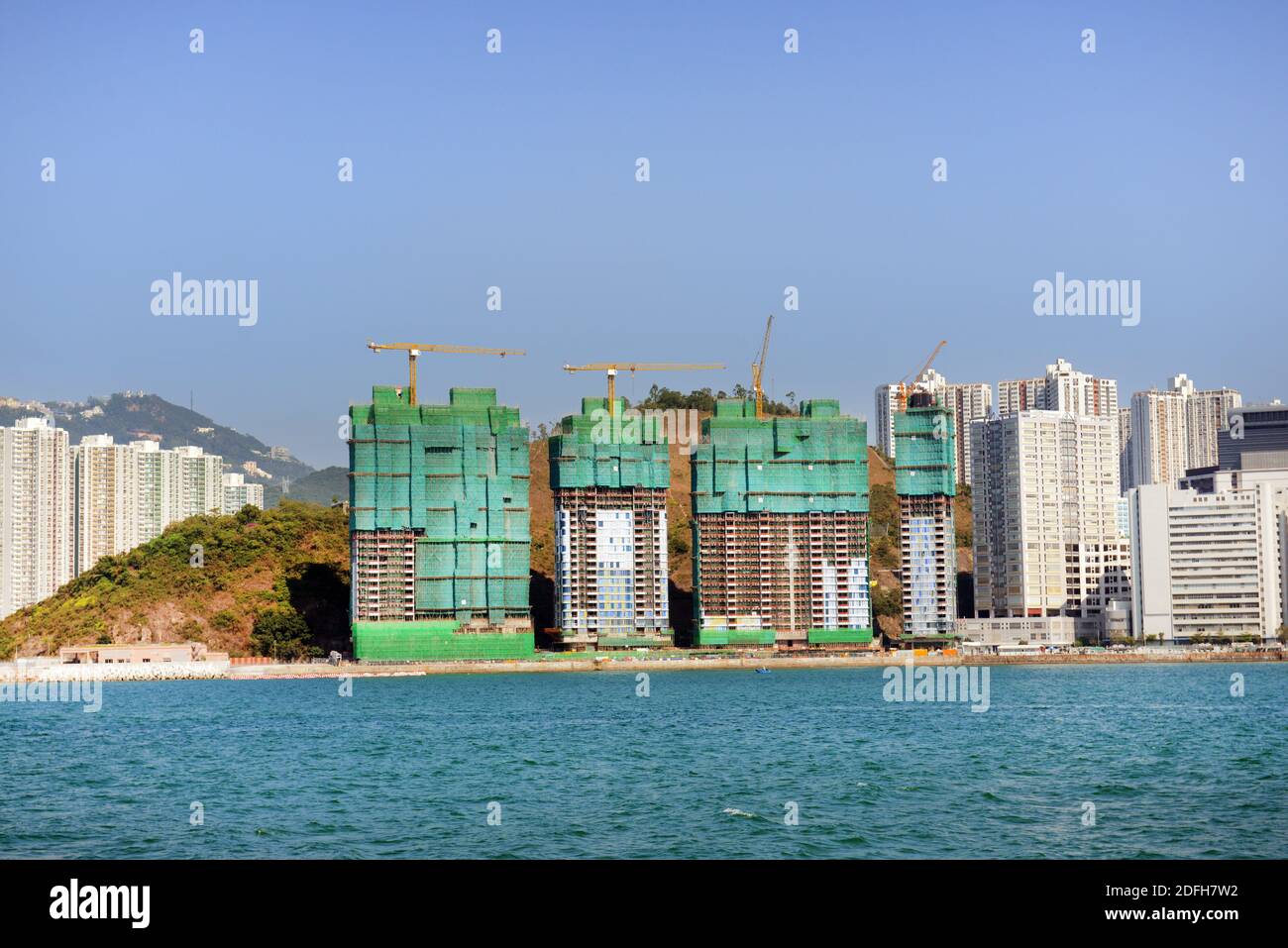 A new residential complex built on Li Nam Road in Ap Lei Chau ...