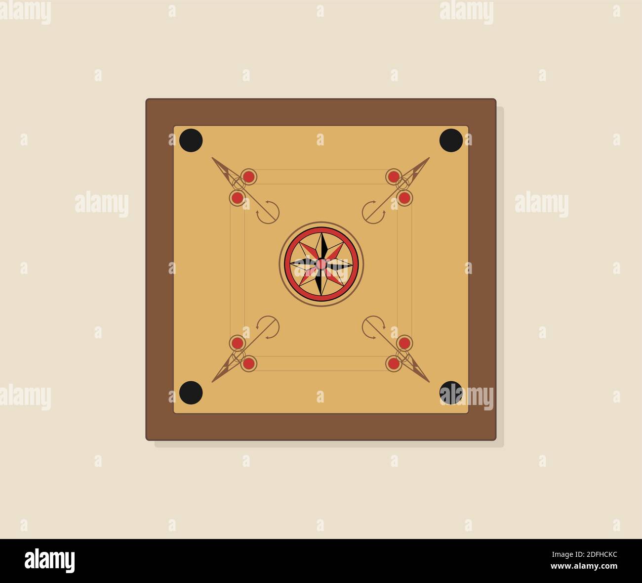 carom icon design Stock Vector Image & Art - Alamy