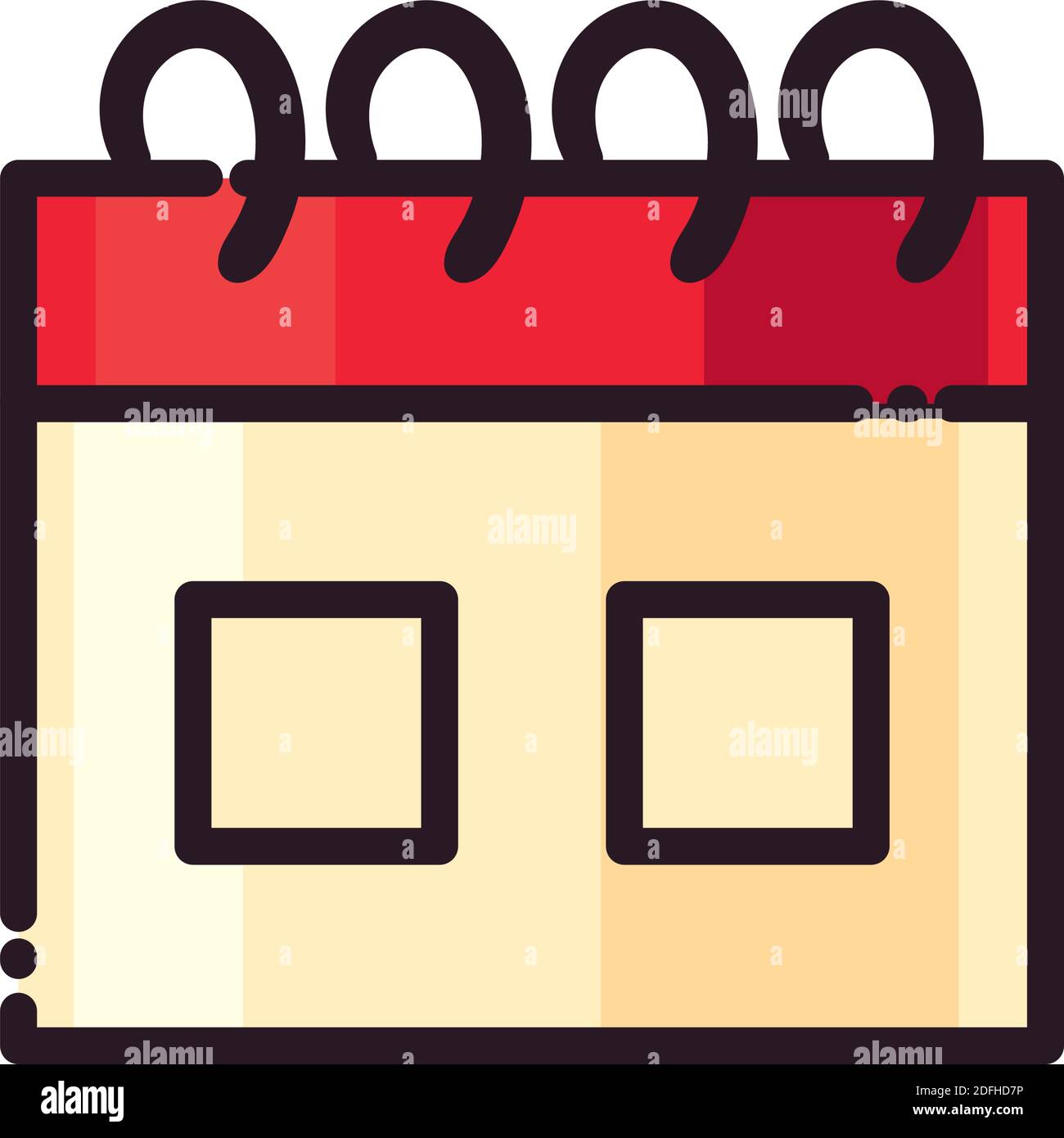 Calendar flat style icon design, Planner time event moth date and day ...