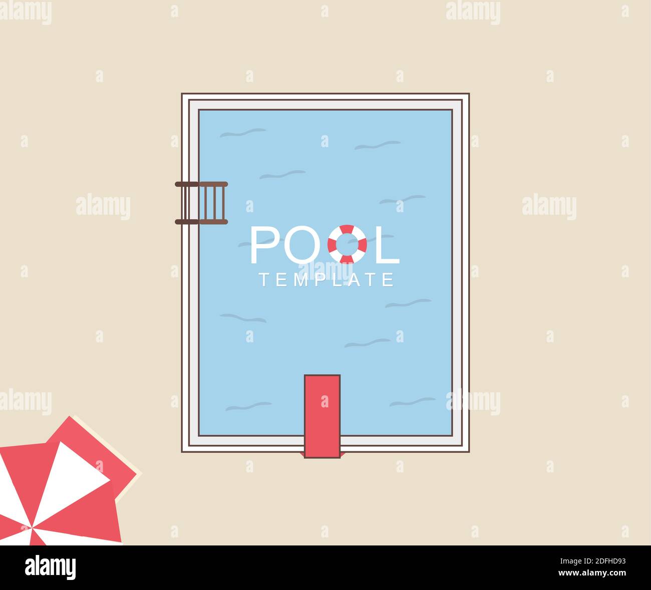 Blue reed design illustration Stock Vector Images - Alamy