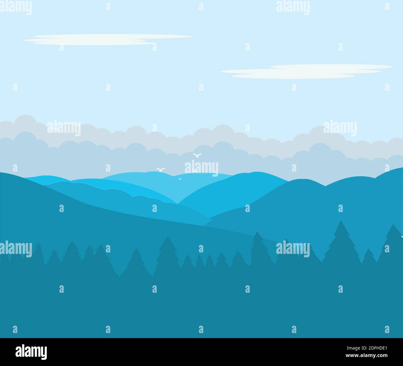 scenic background design Stock Vector Image & Art - Alamy