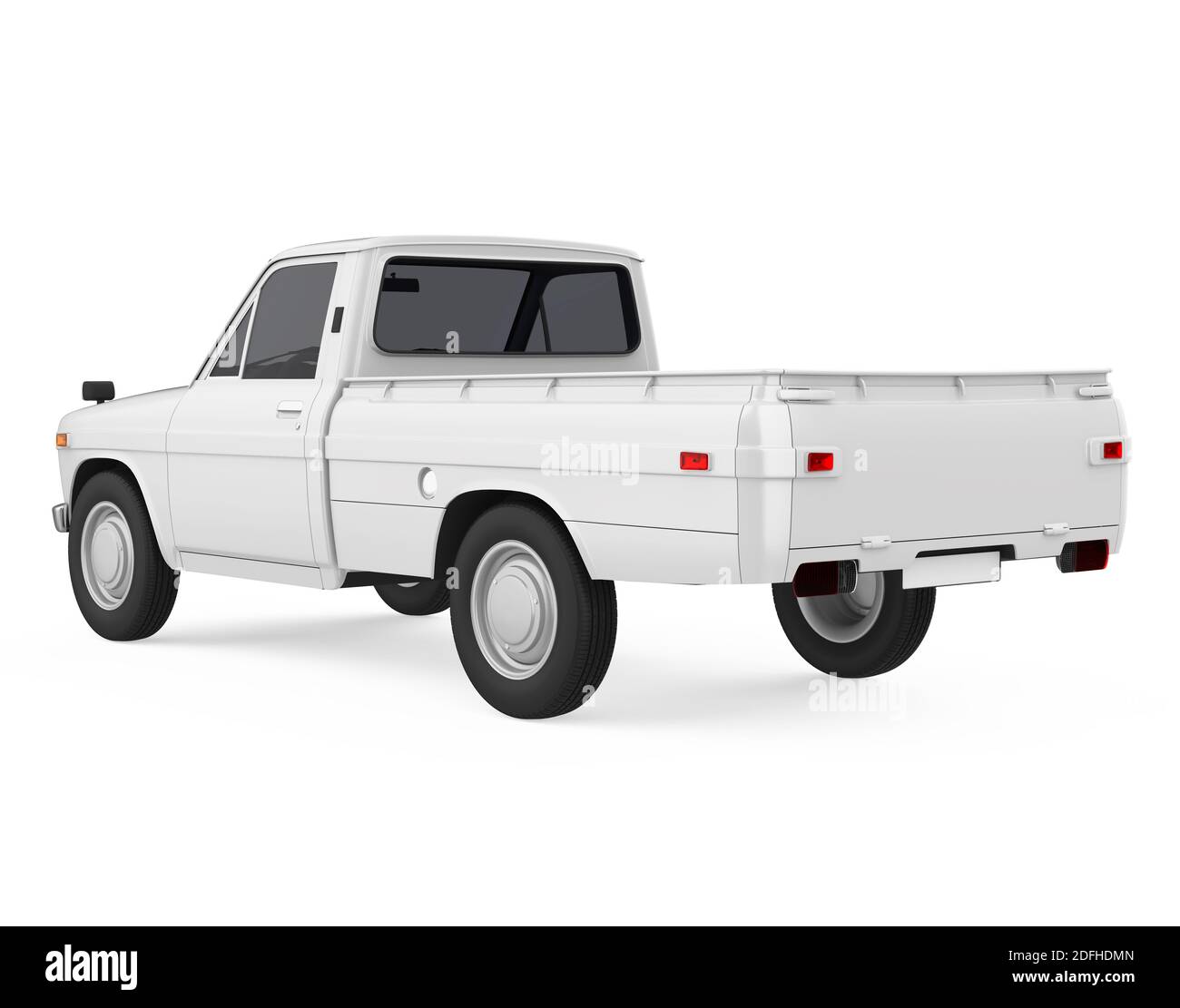 Vintage Pickup Truck Isolated Stock Photo - Alamy