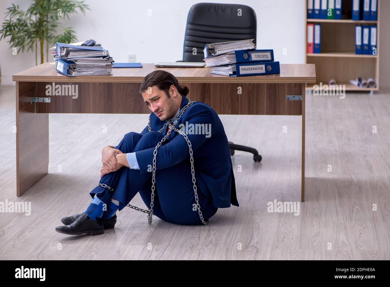 Restrained man floor hi-res stock photography and images - Alamy