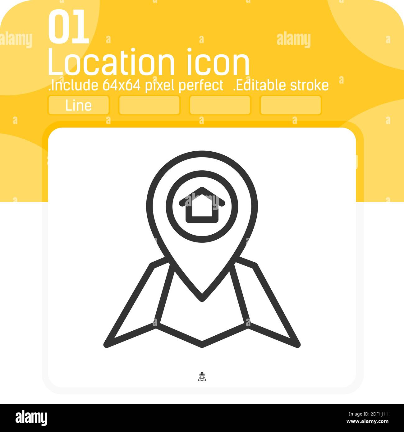 Co location background Stock Vector Images - Alamy