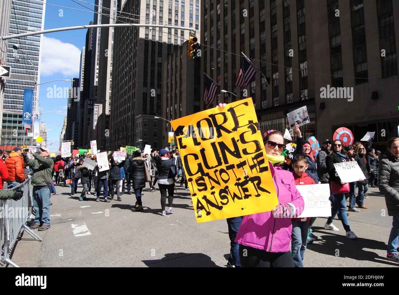 Usa gun control protest hi-res stock photography and images - Alamy
