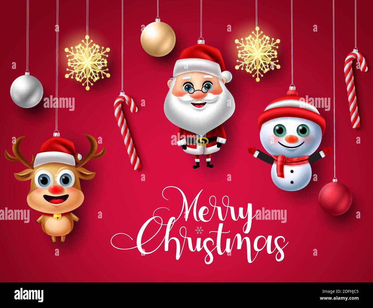 Hanging snow Stock Vector Images - Alamy