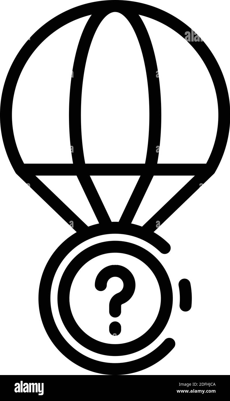 Air connection icon. Outline air connection vector icon for web design ...