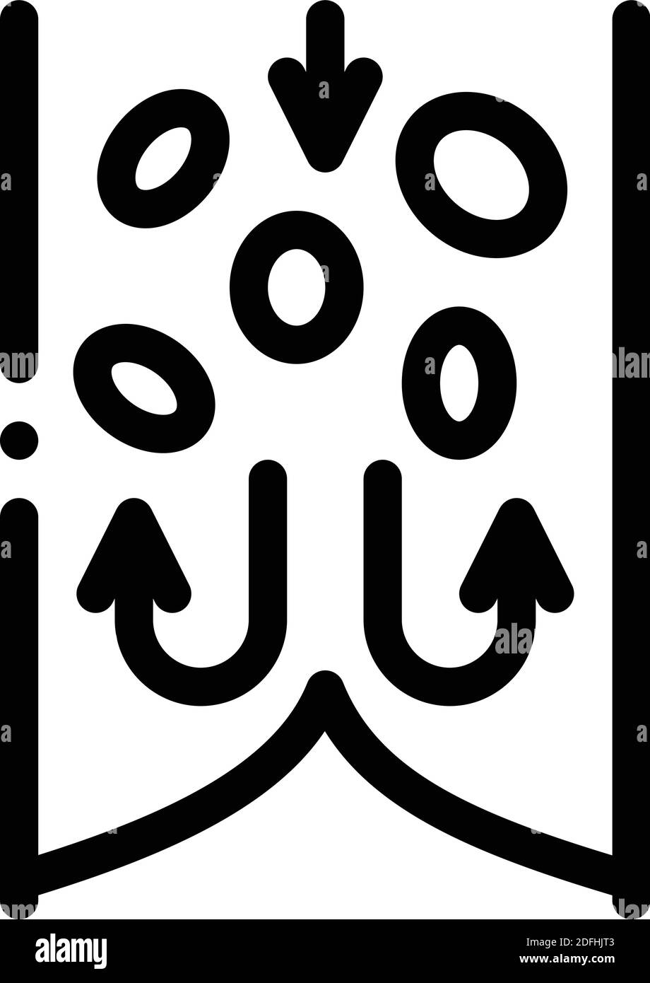 Blood pressure blood vessel Black and White Stock Photos & Images - Alamy