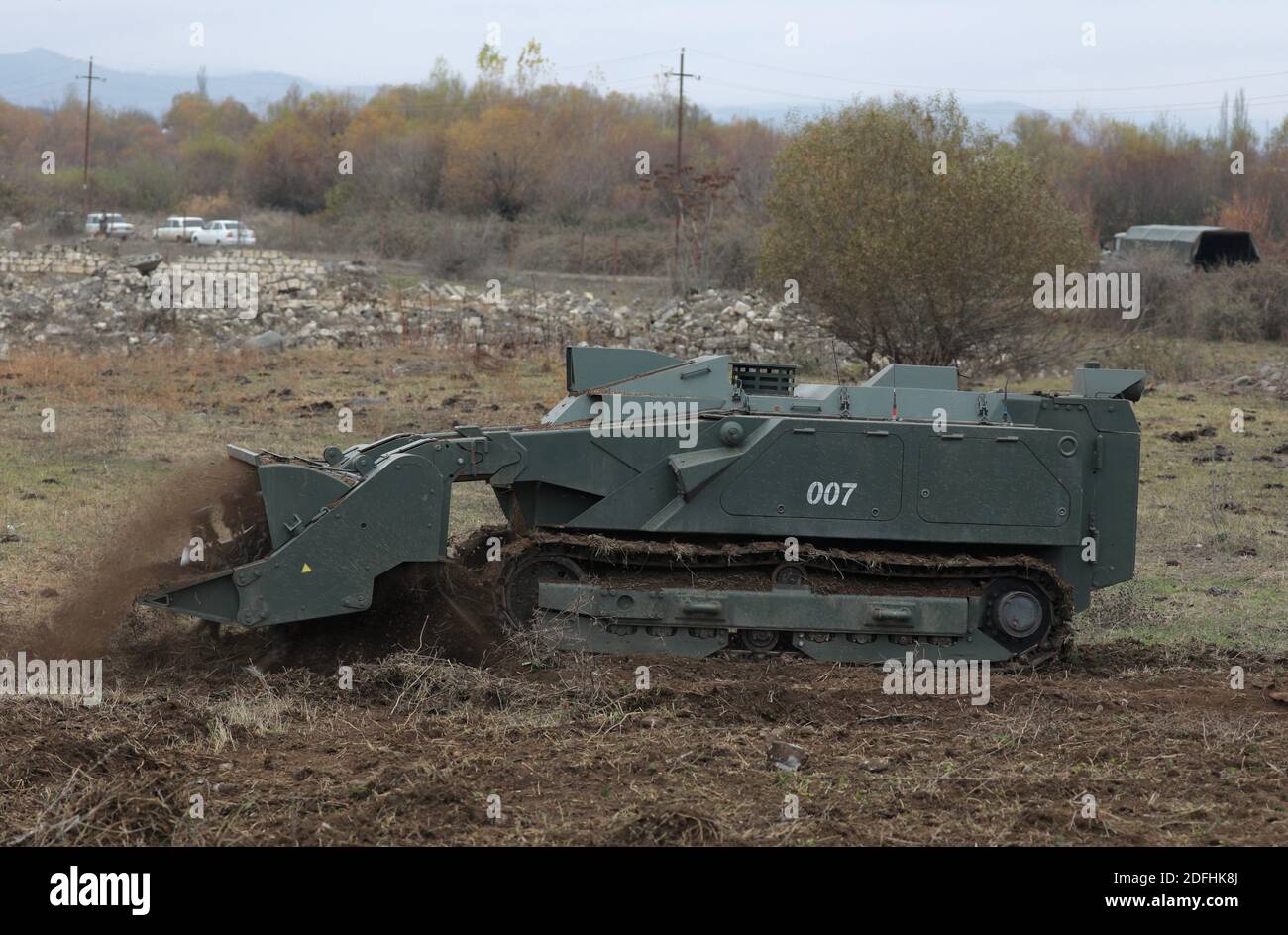 Mine Clearing Vehicle High Resolution Stock Photography and Images - Alamy