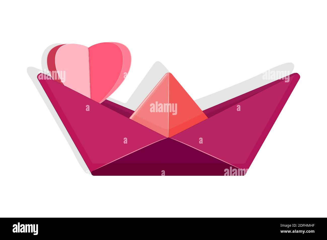 Wedding on boat Stock Vector Images - Alamy