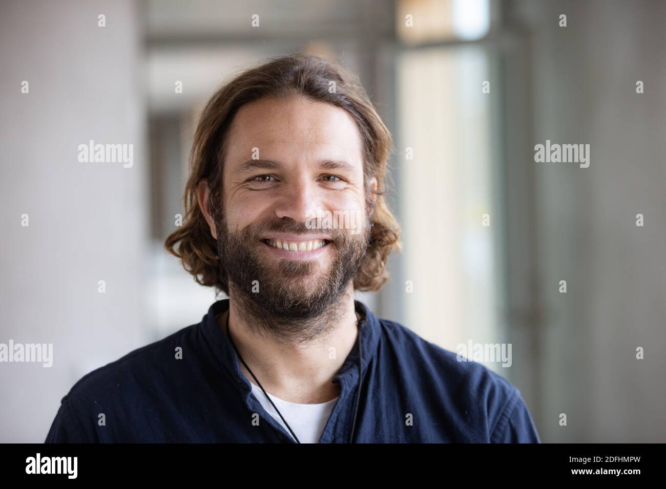 Benjamin Adrion Founder Drinking Water High Resolution Stock ...
