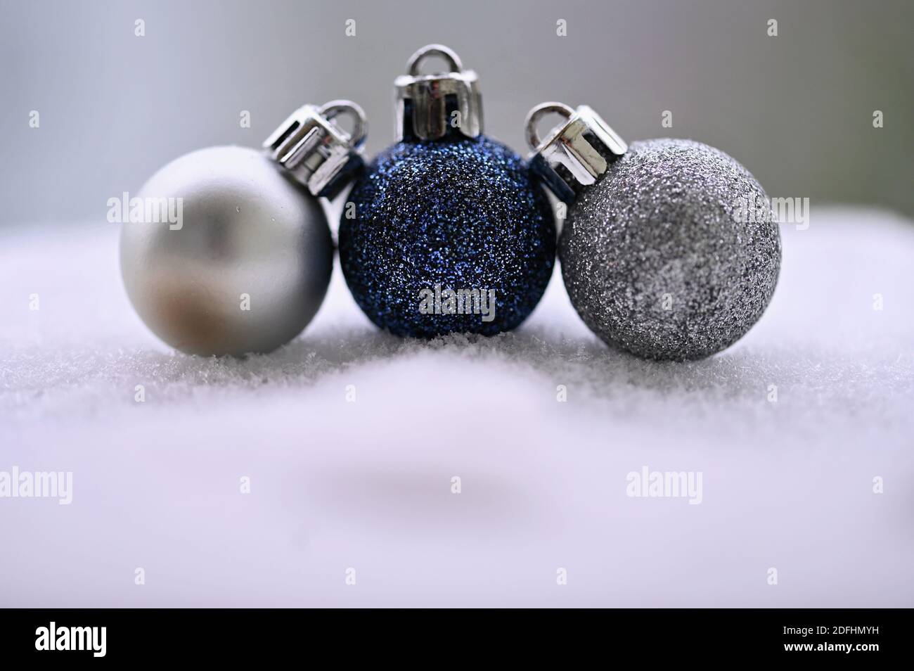 Christmas background. Beautiful decorations for the Christmas tree on ...