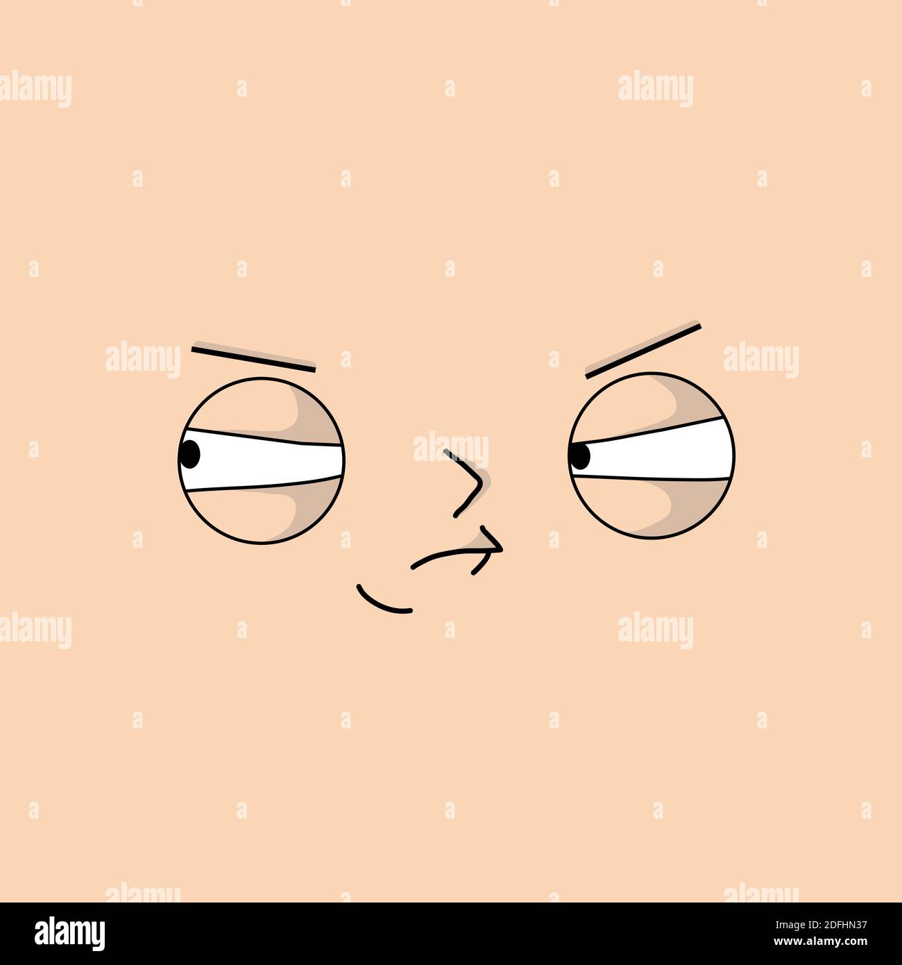 Emoticon sly comic hi-res stock photography and images - Alamy