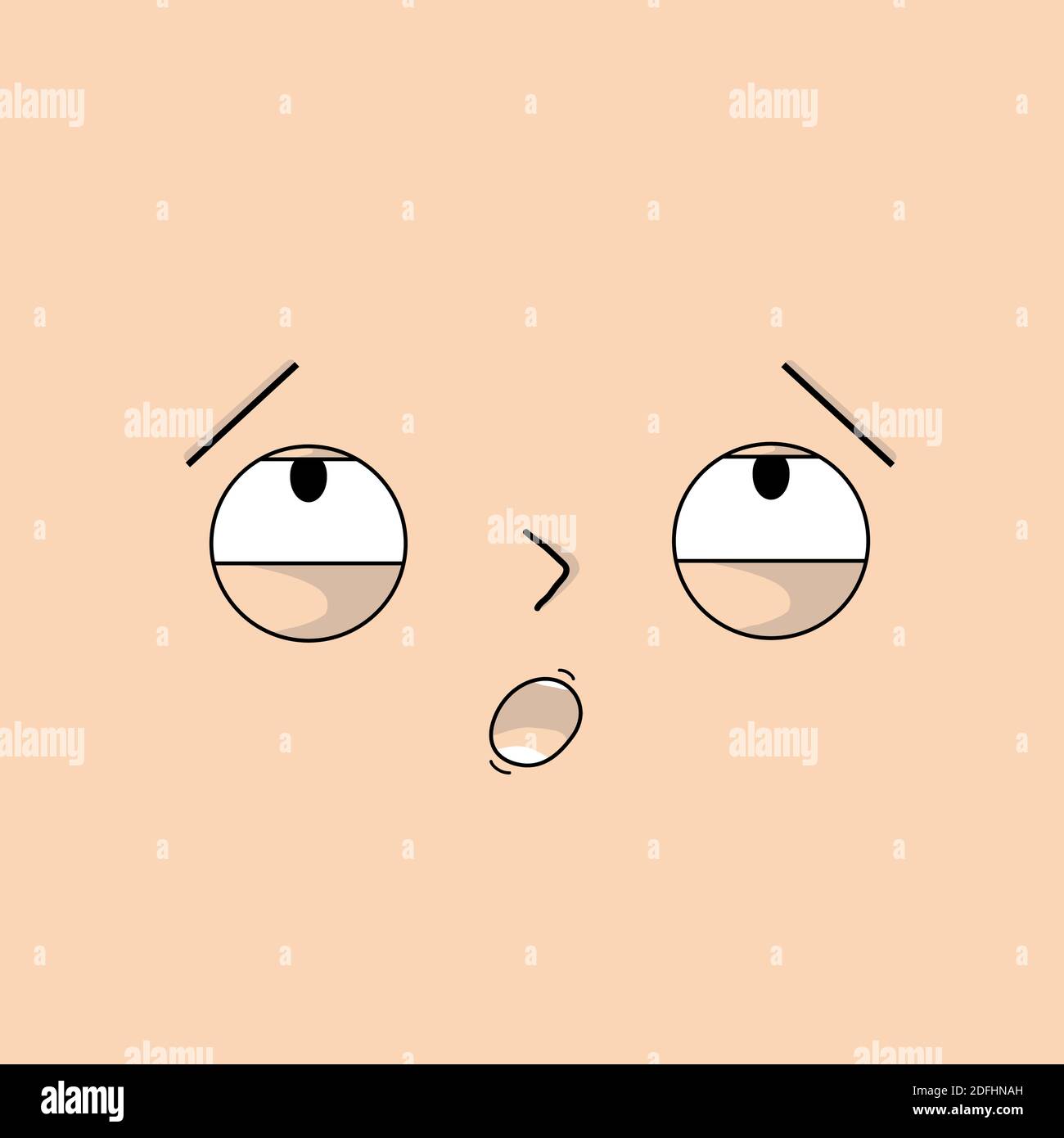 Man confused woman angry Stock Vector Images - Alamy