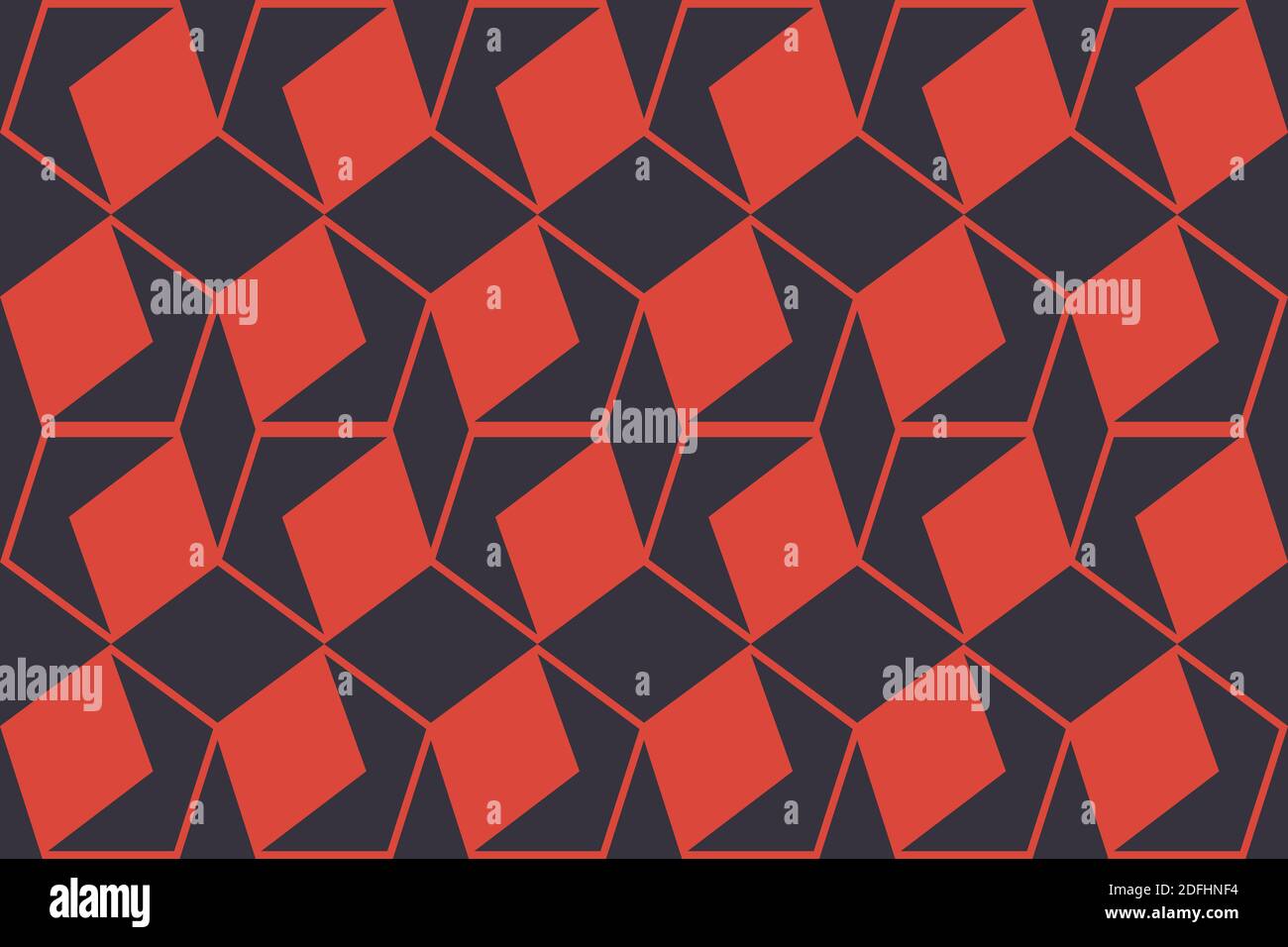 Seamless, abstract background pattern made with rhomboidal geometric ...