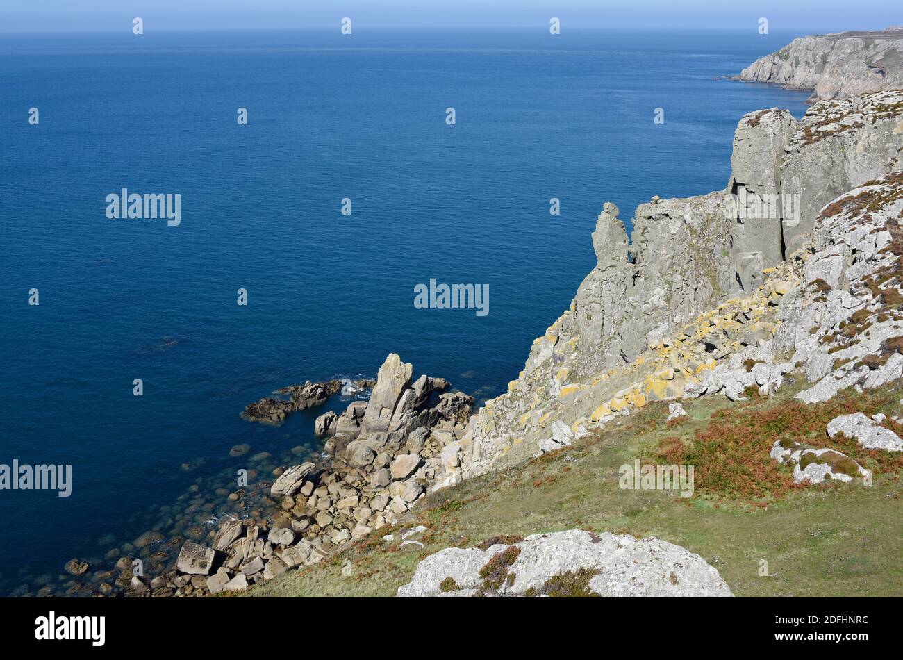 Lundy Island, North Devon, England Stock Photo - Alamy
