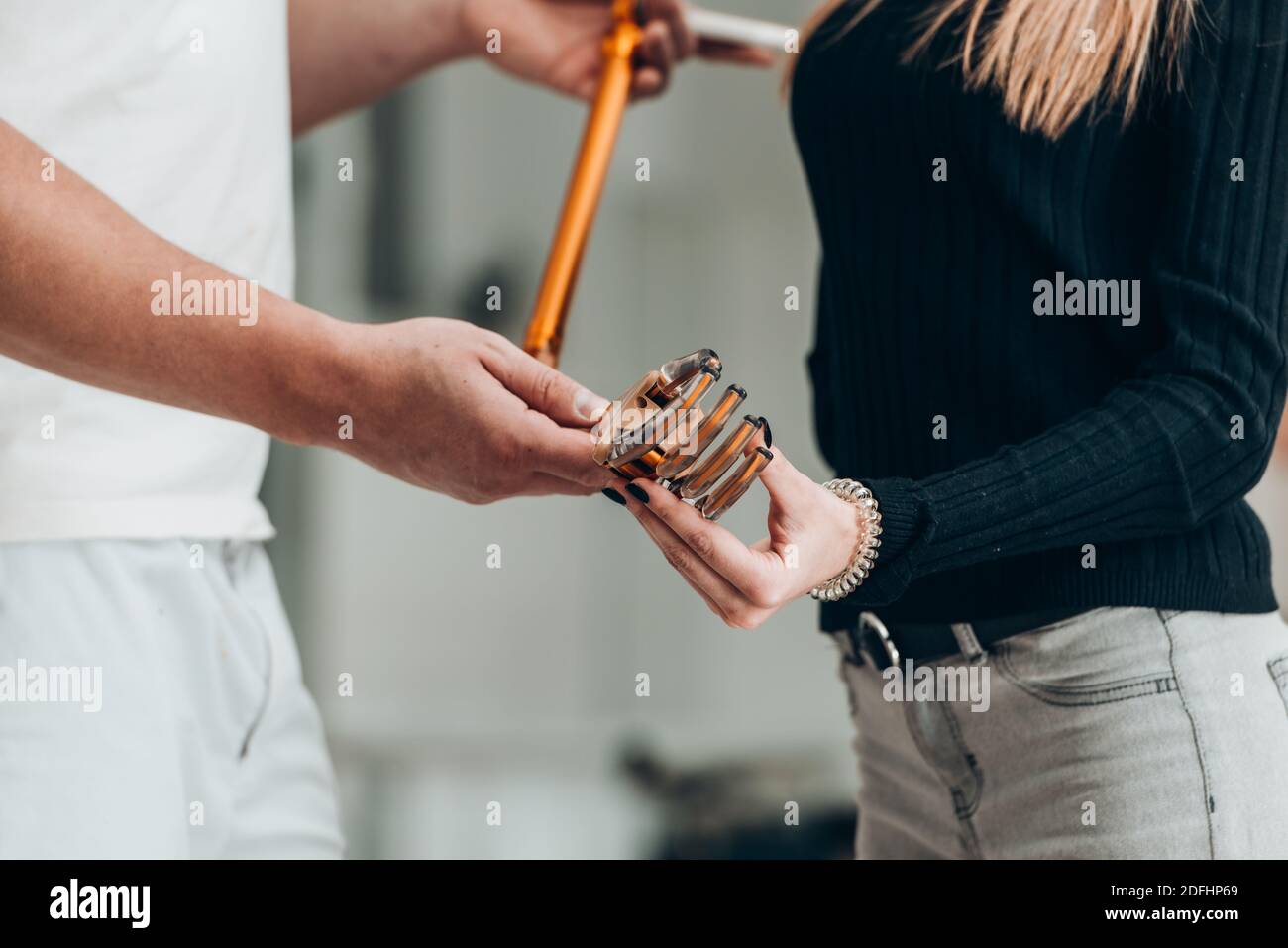 Prosthetic arms girl hi-res stock photography and images - Alamy