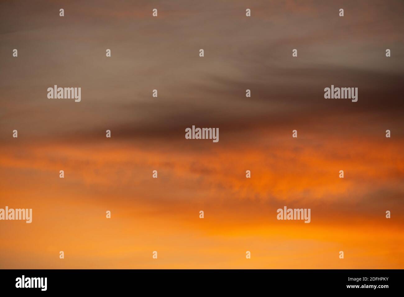 A closeup shot of a beautiful dramatic orange sky at sunset Stock Photo ...