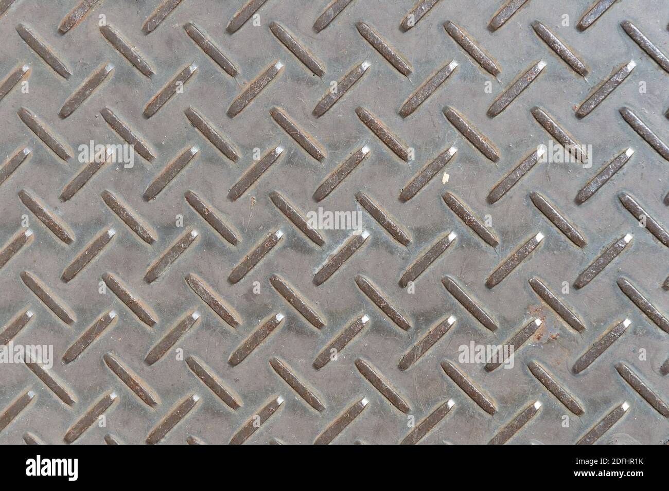 pattern style of steel floor for background Stock Photo - Alamy