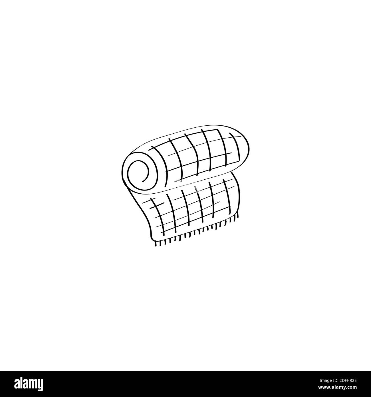 Rolled up rug Black and White Stock Photos & Images - Alamy