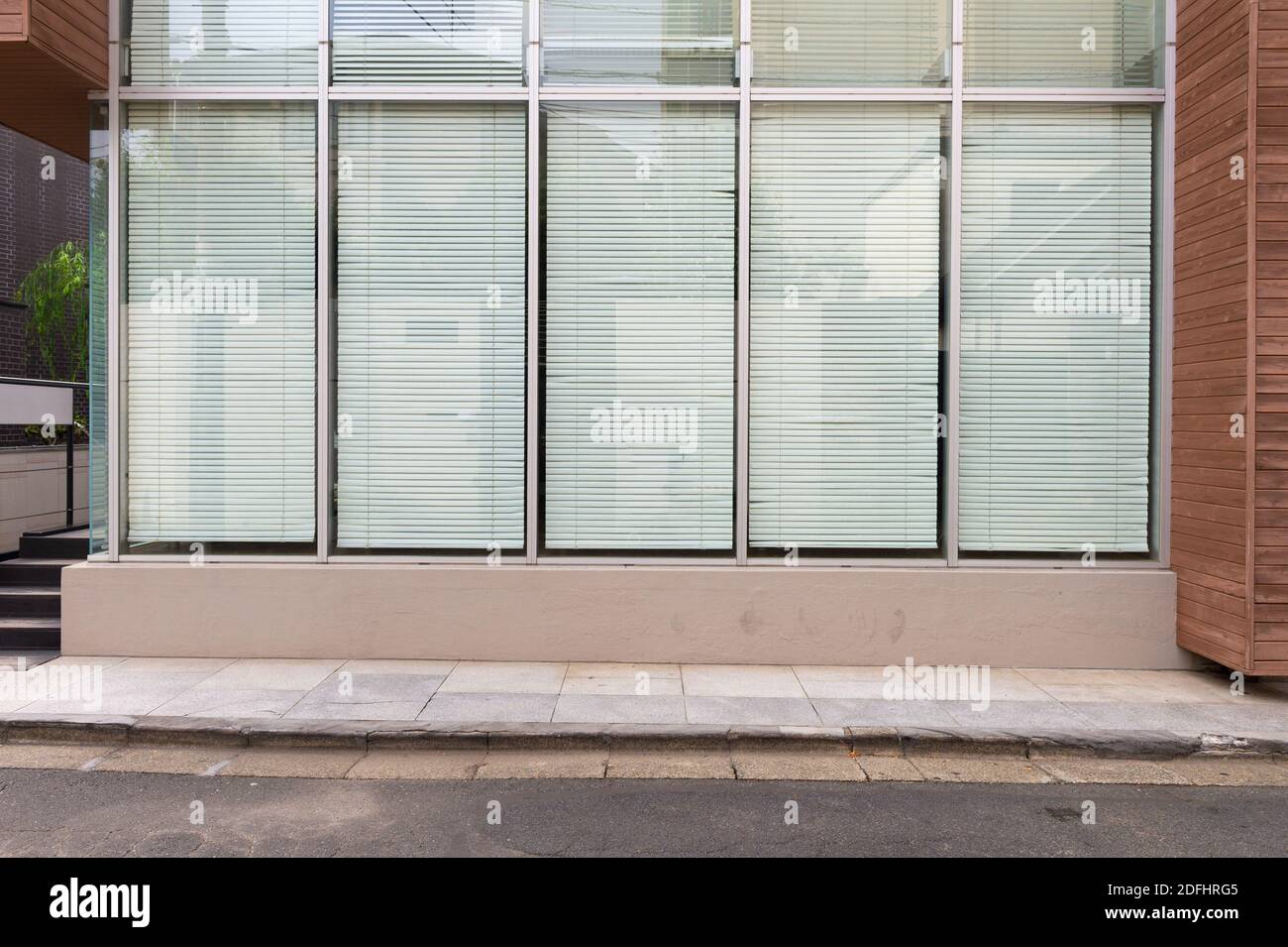 Shop Boutique Store Front with Big Window and Place for Name Stock ...