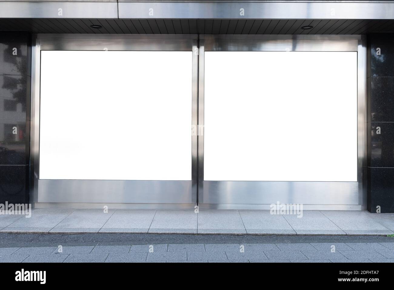 Shop Boutique Store Front with Big Window and Place for Name Stock ...