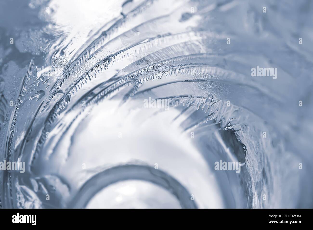 Melting ice surface close up Stock Photo - Alamy