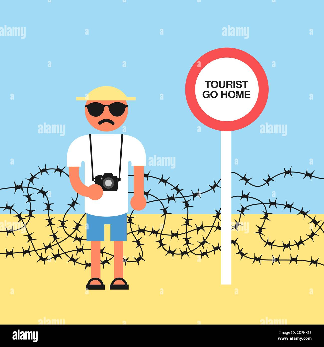Local tourist problem hi-res stock photography and images - Alamy