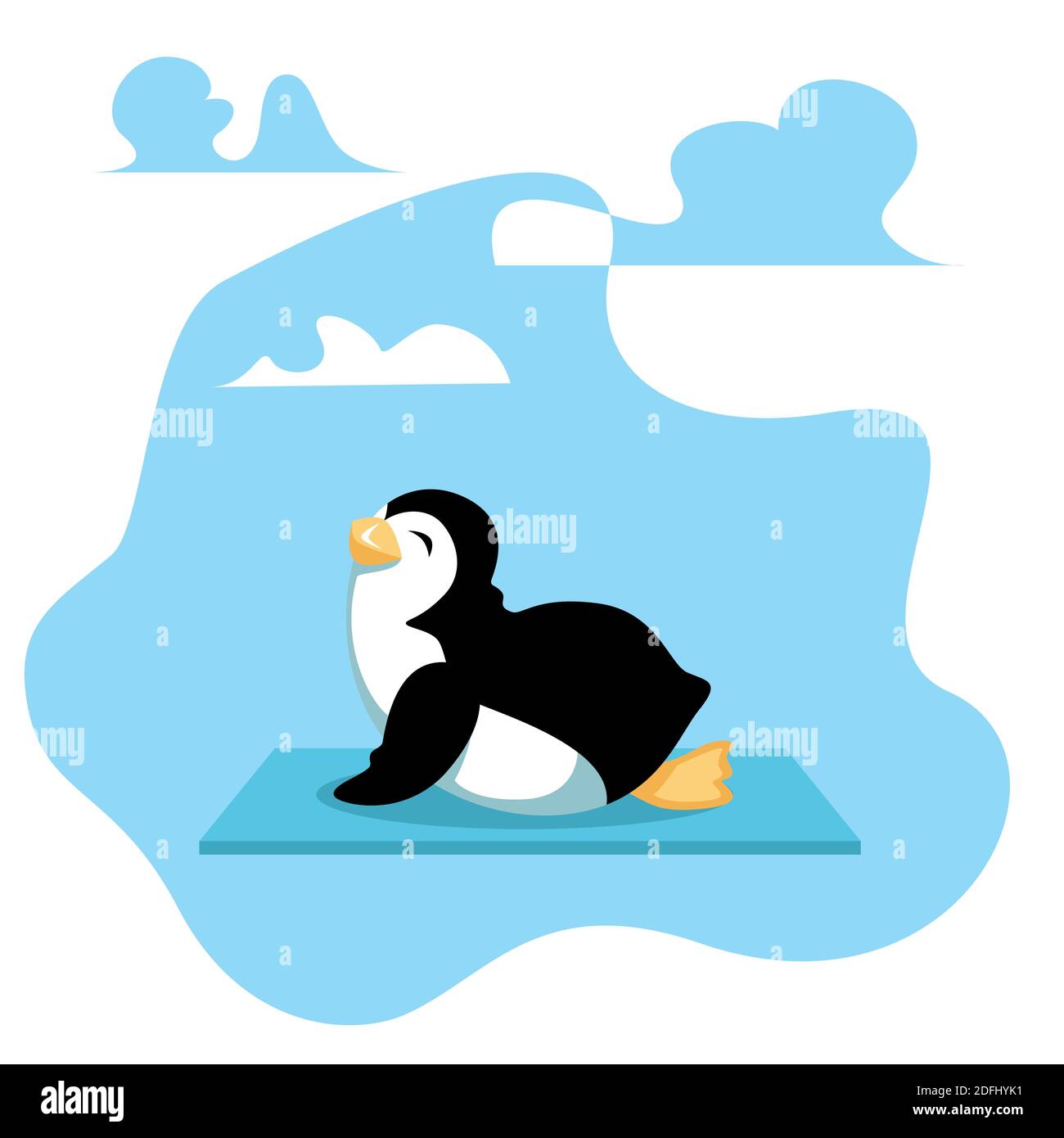 Happy yoga Cut Out Stock Images & Pictures - Alamy