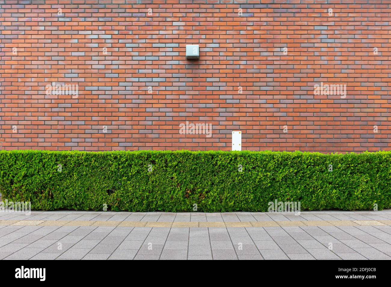 street wall background ,Industrial background, empty grunge urban street with warehouse brick ...