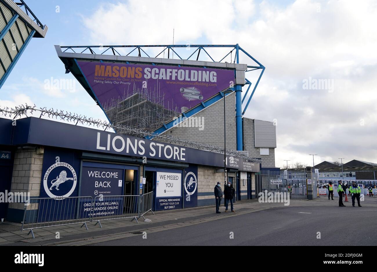 Fans outside the stadium before the Sky Bet Championship match at The ...