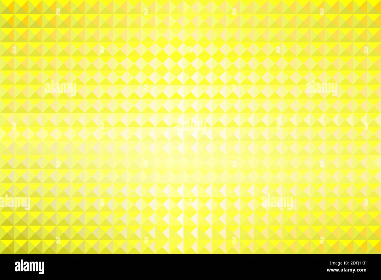 Abstract Yellow Geometric Shapes Background - Illustration, Three ...