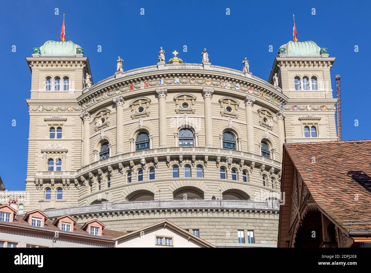 The Federal Assembly, The Swiss Parliament, Bern, Switzerland Stock ...