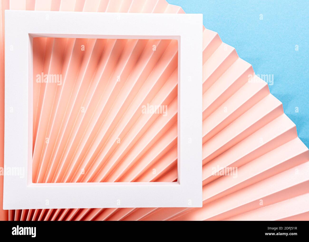 Colorful abstract background with paper fans Stock Photo - Alamy