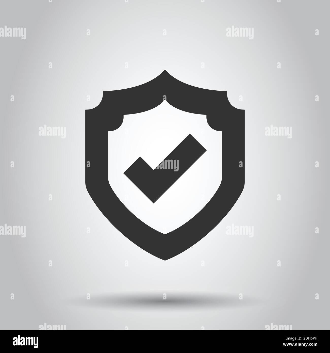Shield check mark hi-res stock photography and images - Alamy