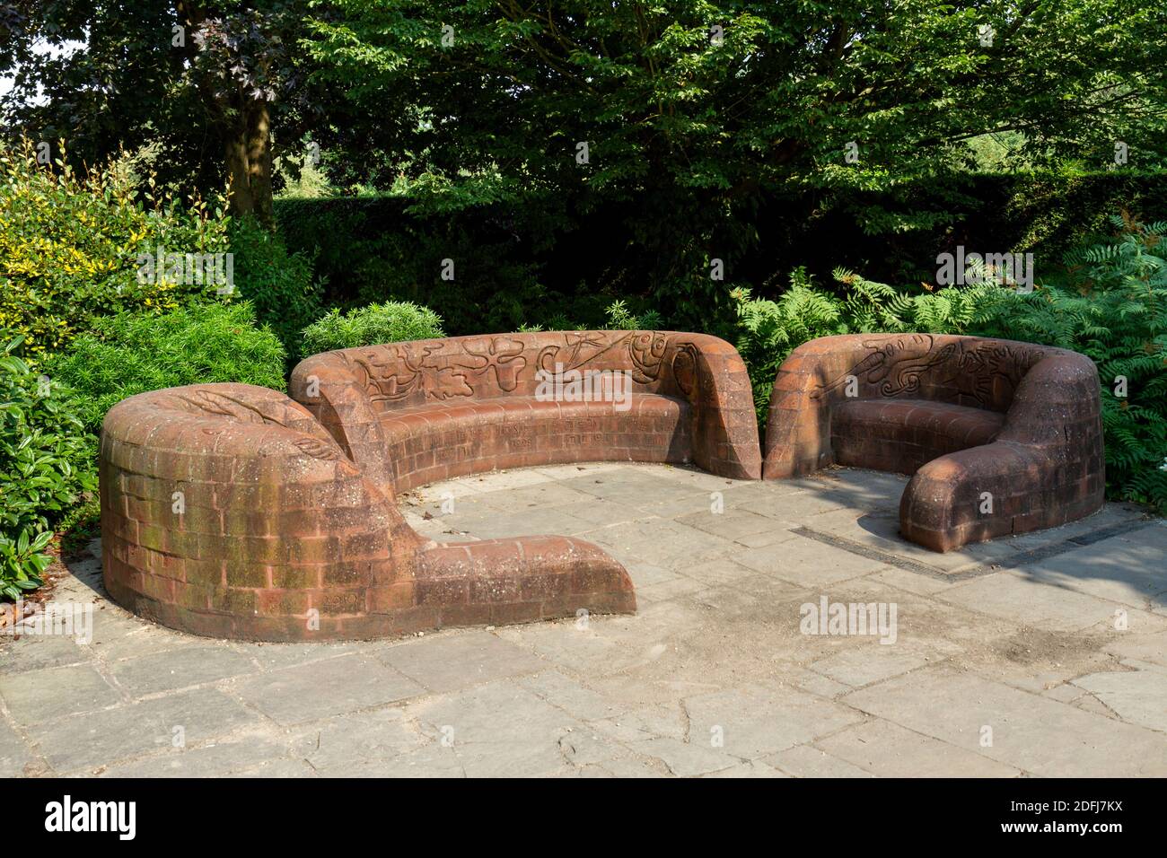Girl Guiding Nottinghamshire's Centenary Seat in the Formal Gardens ...