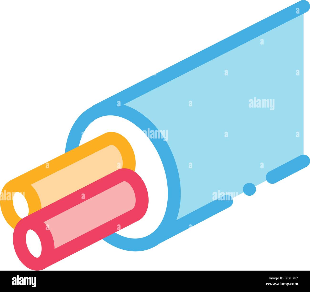 cable with electrical cords color icon vector illustration Stock Vector ...