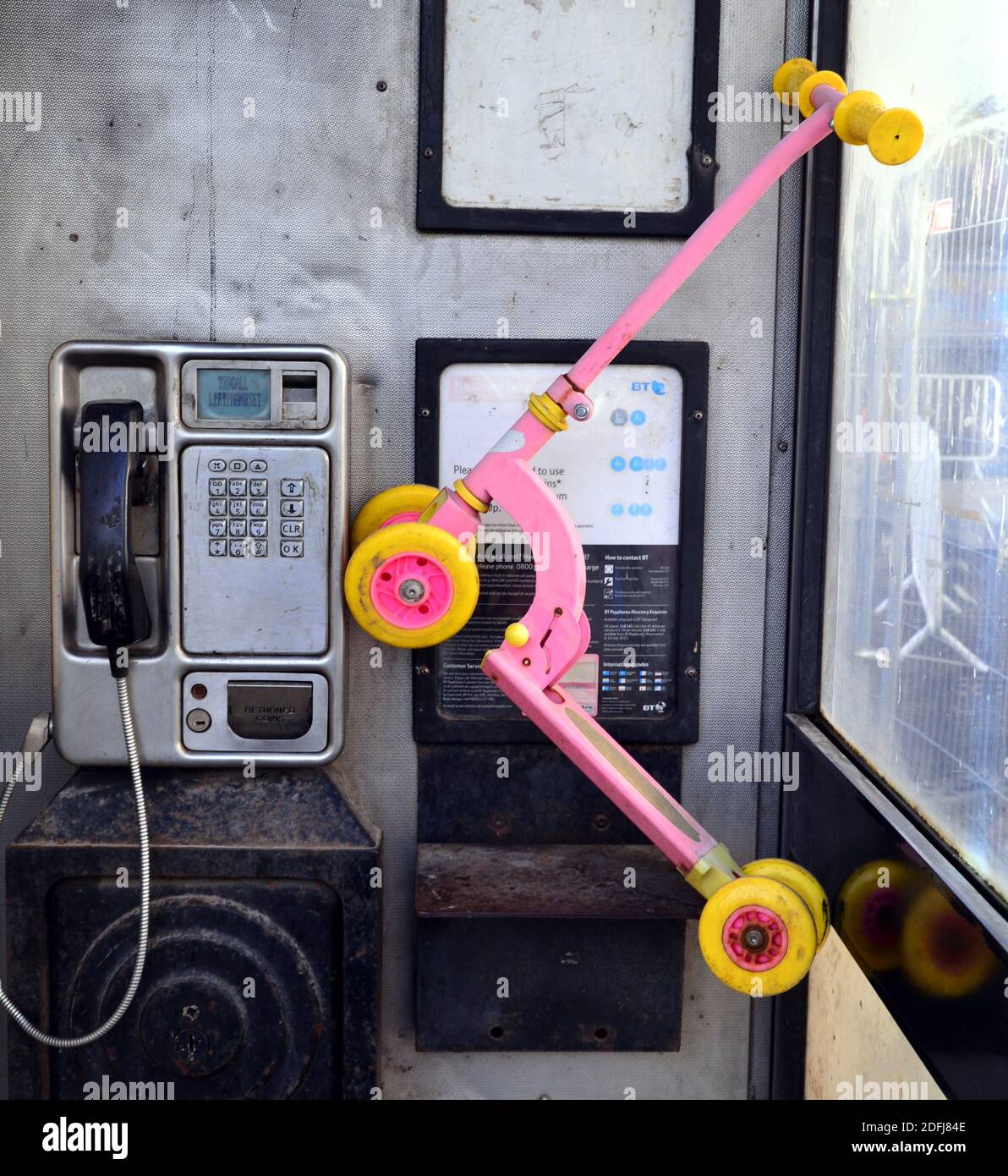 Bizarre phone box hi-res stock photography and images - Alamy