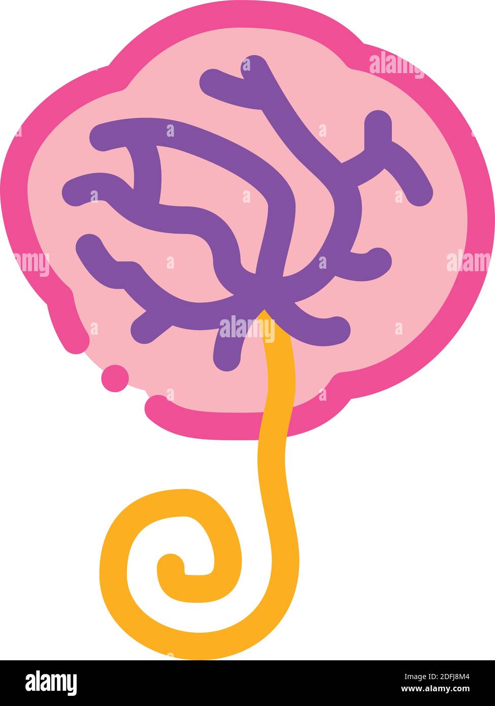 placenta human color icon vector illustration Stock Vector Image & Art ...