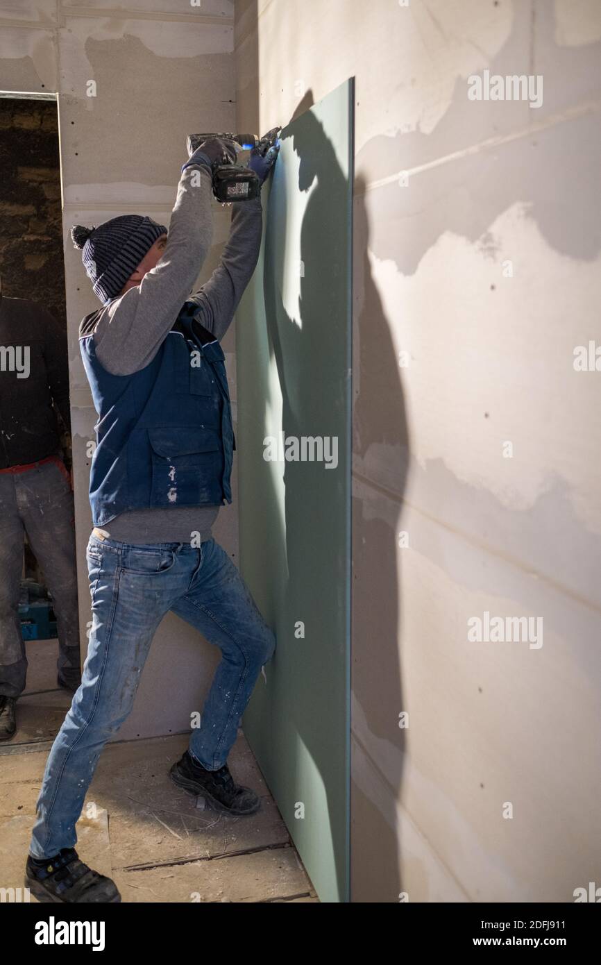 Sheetrock hi-res stock photography and images - Alamy