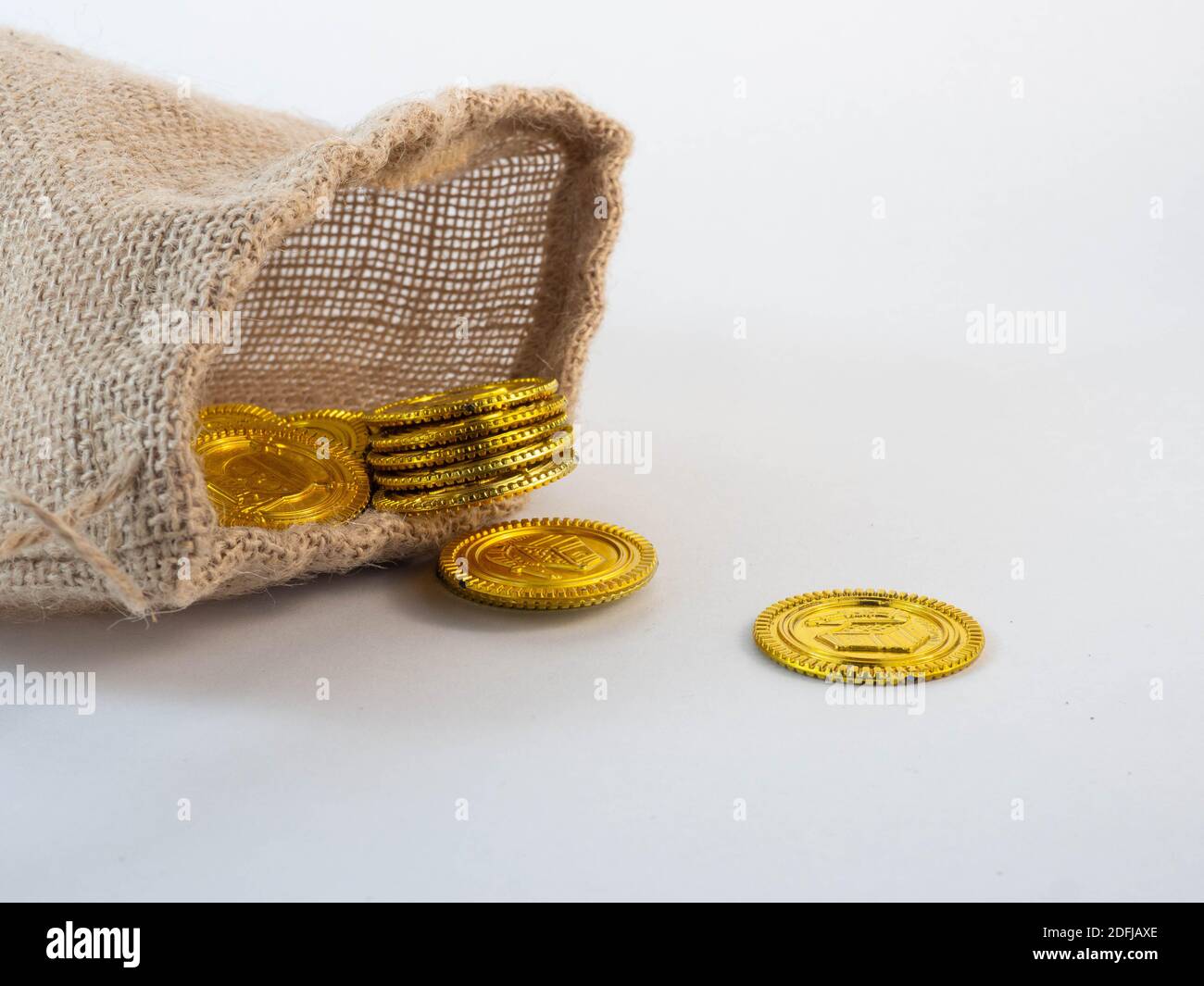 Gold sack hi-res stock photography and images - Alamy