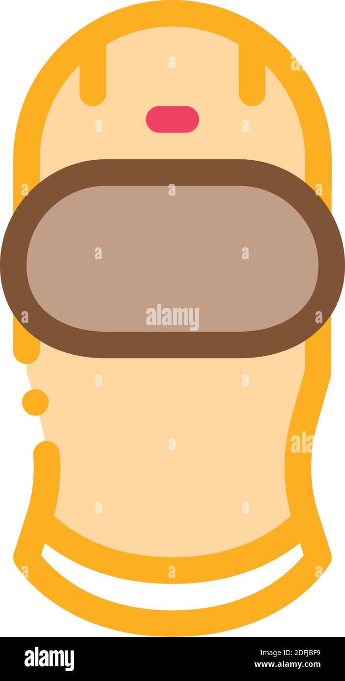 driver mask color icon vector illustration Stock Vector Image & Art - Alamy