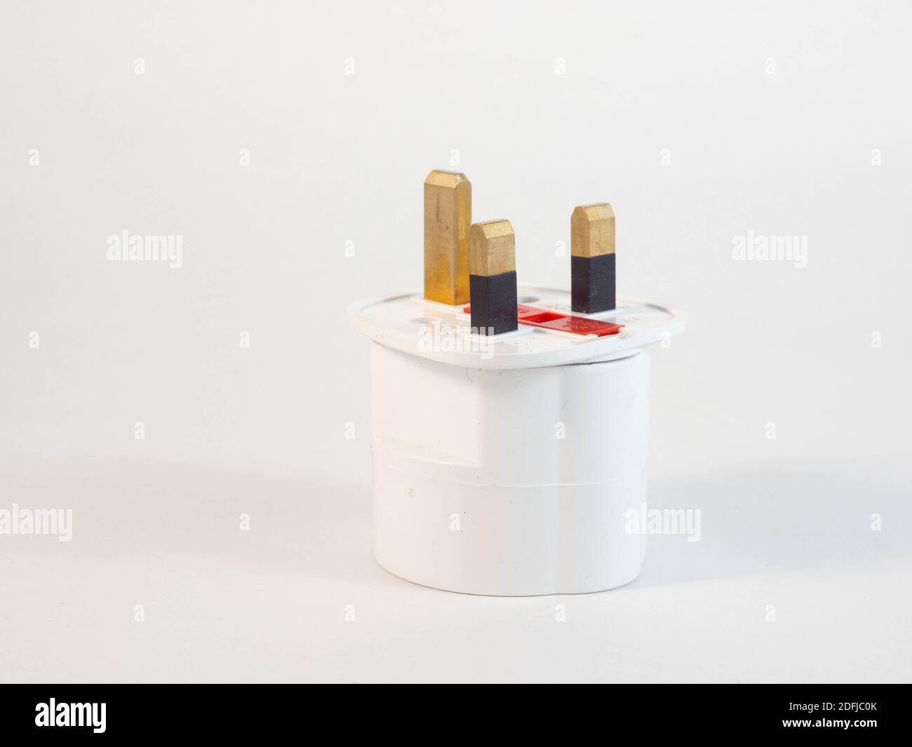 An electrical adapter for travel. Concept around travel, electricity ...
