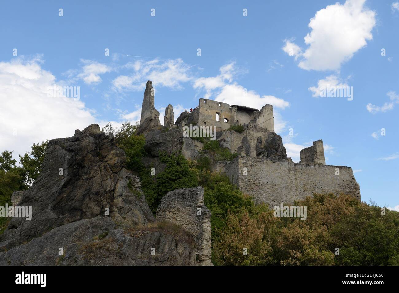 Durnstein castle hi-res stock photography and images - Alamy