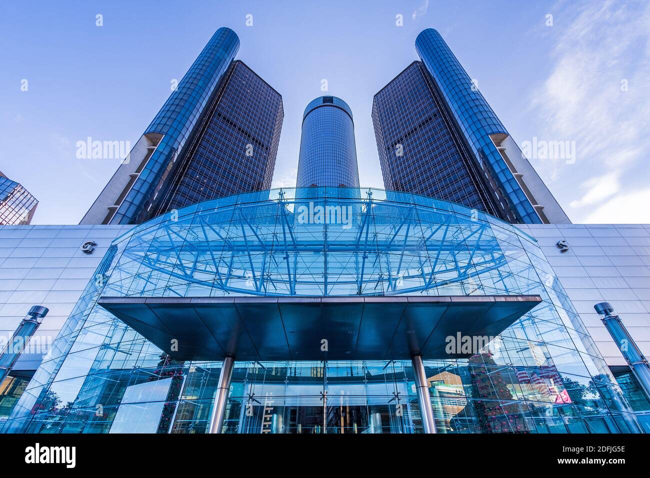 DETROIT, MI, USA - NOVEMBER 10: GM Renaissance Center on November 10 ...