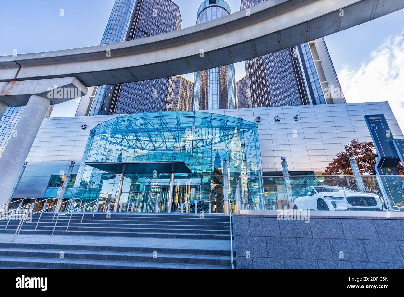 DETROIT, MI, USA - NOVEMBER 10: GM Renaissance Center on November 10 ...