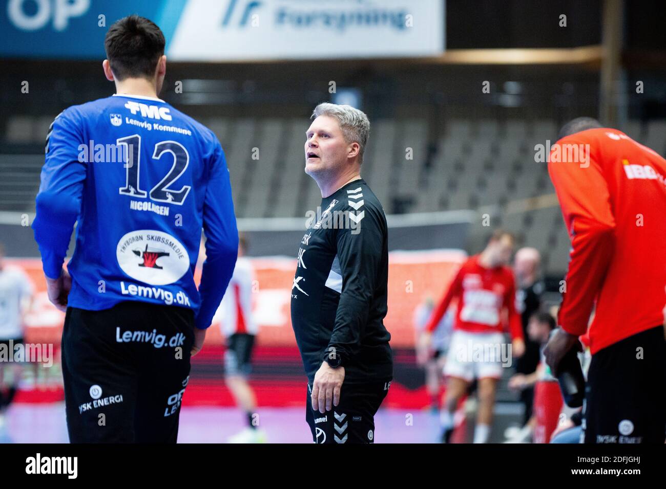 Aalborg, Denmark. 05th Dec, 2020. Head coach Anders Thomsen of Lemvig ...