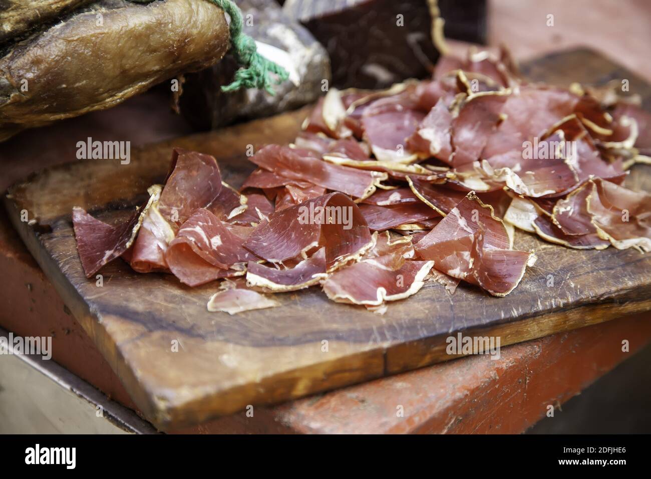 Spain iberian pig raw ham hi-res stock photography and images - Alamy