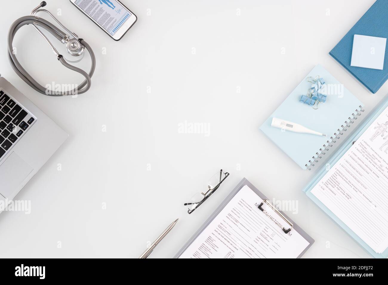 Clinician paperwork hi-res stock photography and images - Alamy